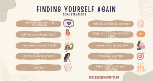 how to find yourself – feeling lost after trauma
