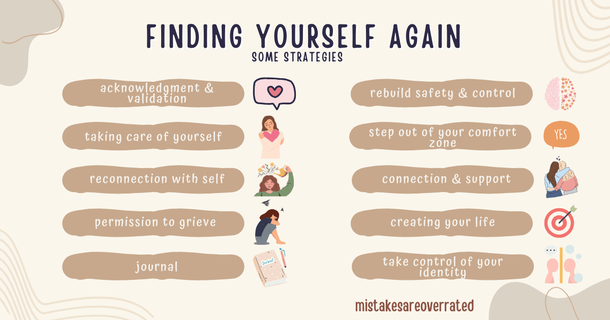 how to find yourself – feeling lost after trauma