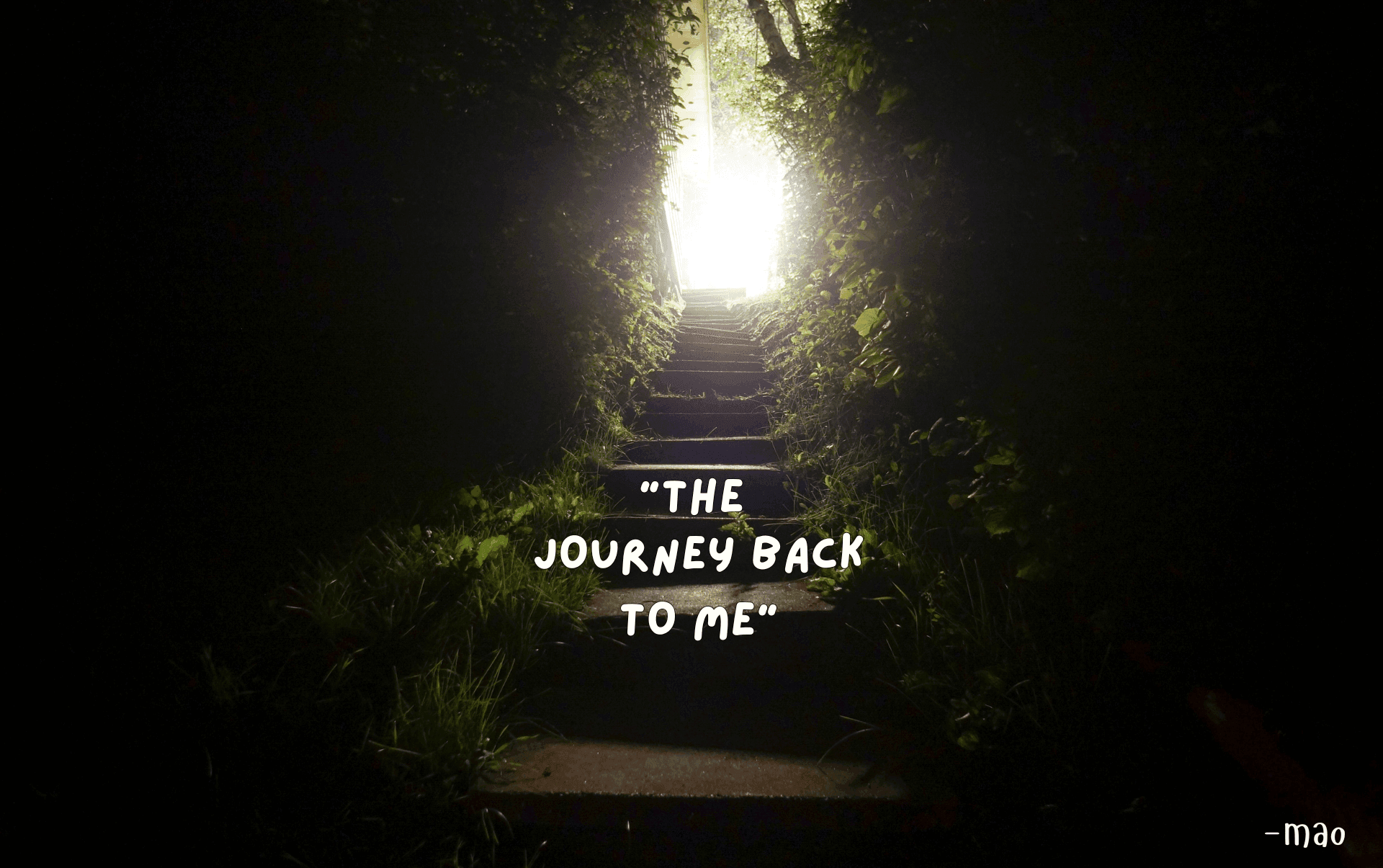 powerful poem about healing – “the journey back to me”